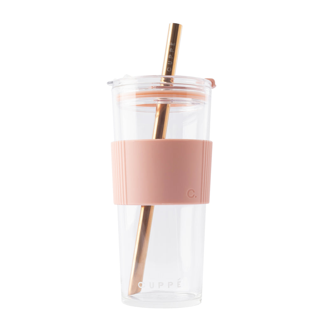 Leakproof Glass Reusable Bubble Tea Tumbler Set - Classic 700ml – CUPPÉ